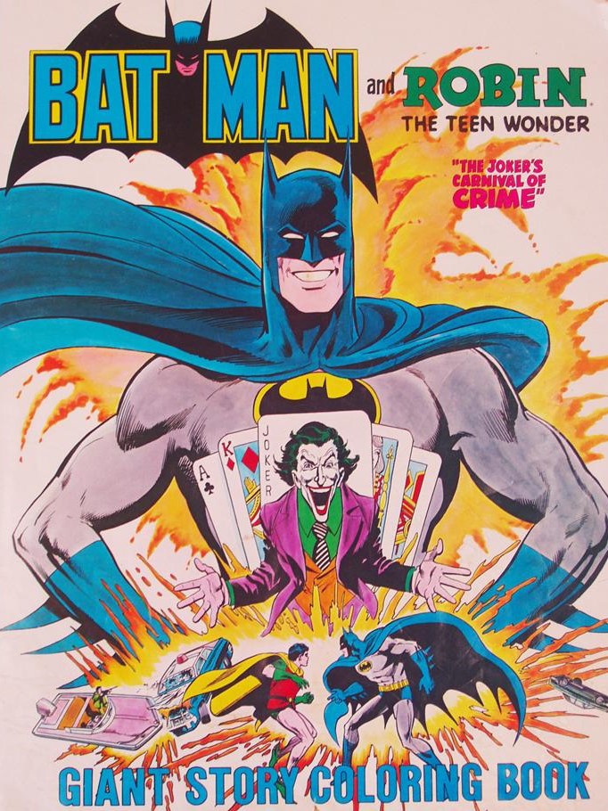 BATMAN COLORING BOOKS