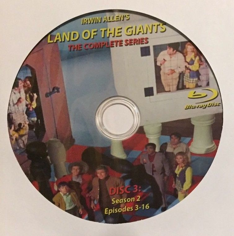 LAND OF THE GIANTS ON BLU-RAY
