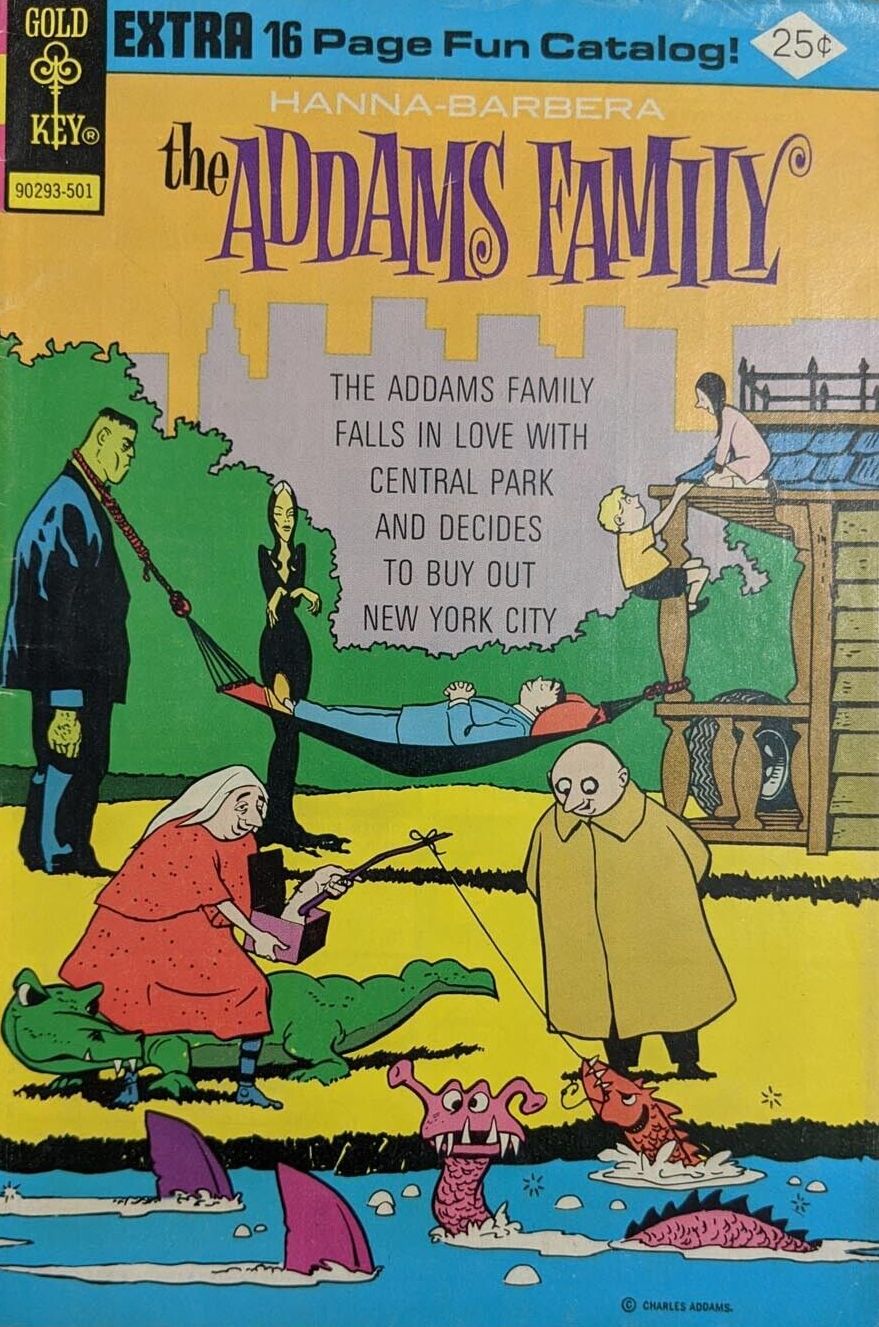 THE ADDAMS FAMILY COMIC BOOKS